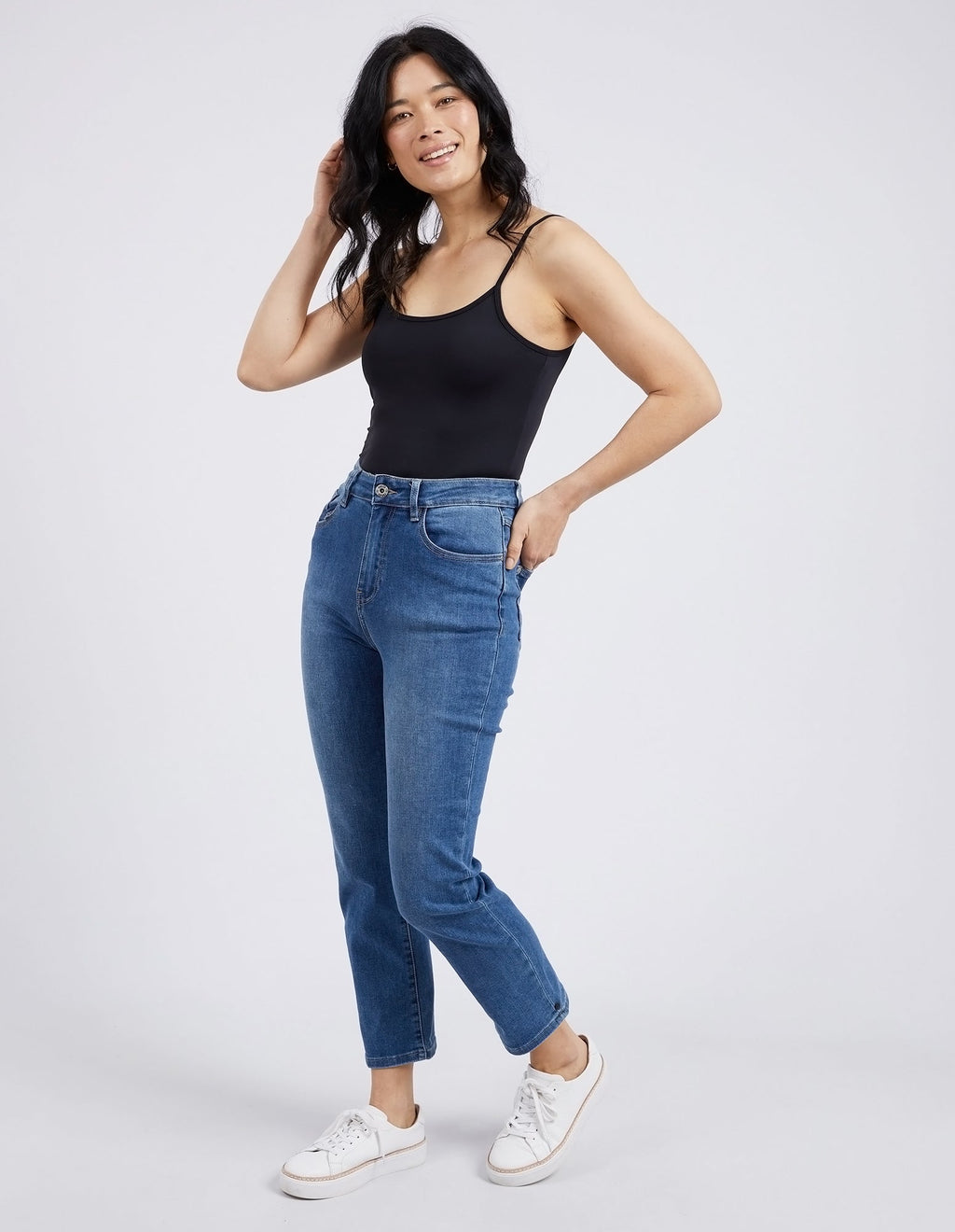 Elm | Essential Singlet | Black | Womens Clothing NZ – Ebony Boutique NZ