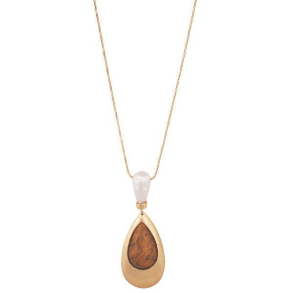 EVA NECKLACE GOLD – Ebony Boutique NZ