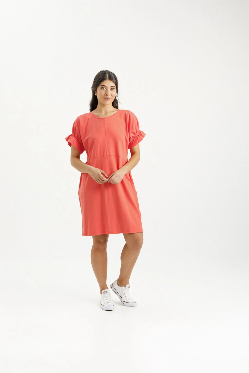 NEVAEH DRESS BERRY – Ebony Boutique NZ