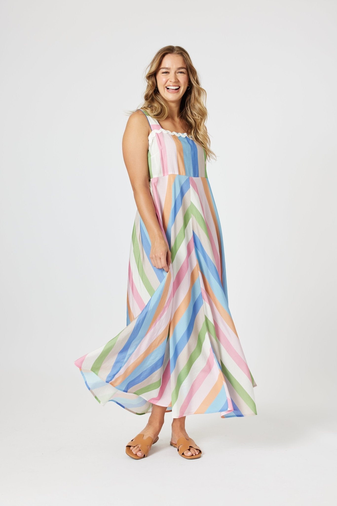 Threadz Sundresses NZ | Lucy Stripe Dress | Stand Out From The Crowd ...