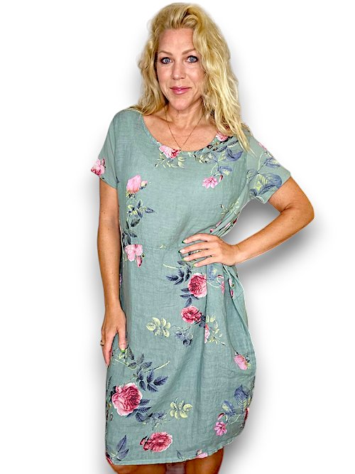 Helga May | Buy Online NZ Linen Dresses and Tops | Italian Made – Ebony ...