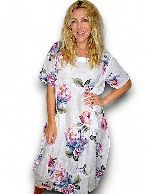 Helga May | Buy Online NZ Linen Dresses and Tops | Italian Made – Ebony ...