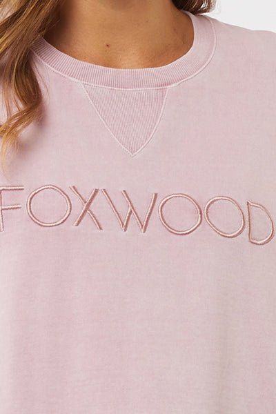 Foxwood | Simplified Crew Pink | Women's Jumpers NZ – Ebony Boutique NZ